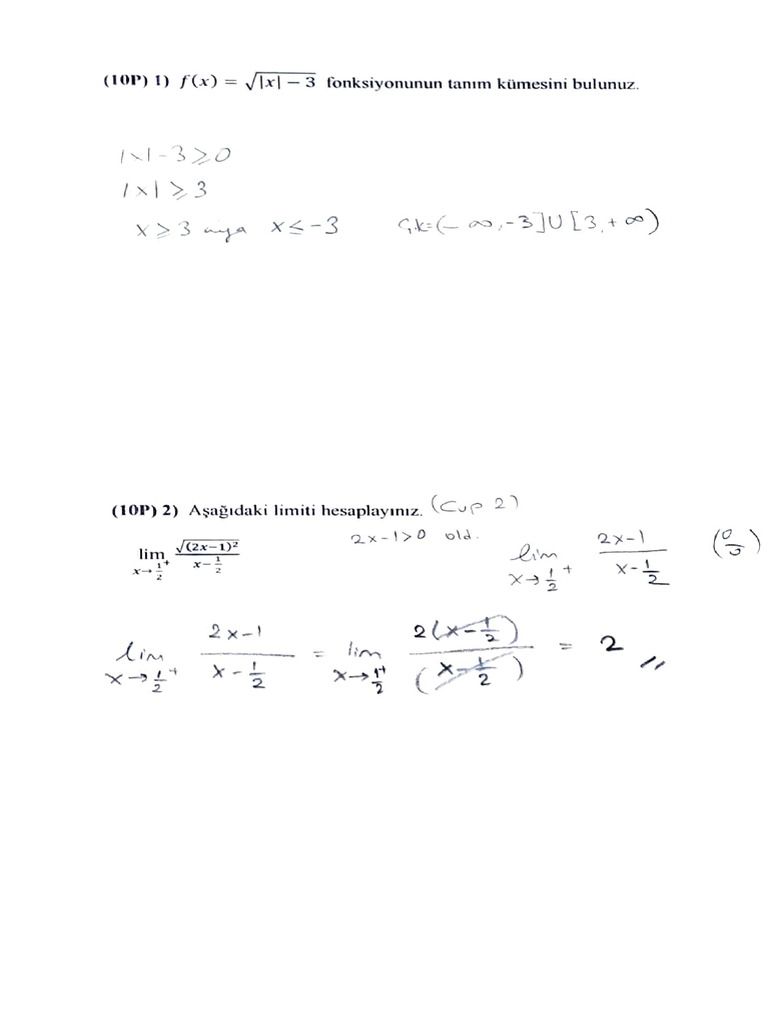 mat-101-vize-cevap-anahtari-2022-2023 | PDF