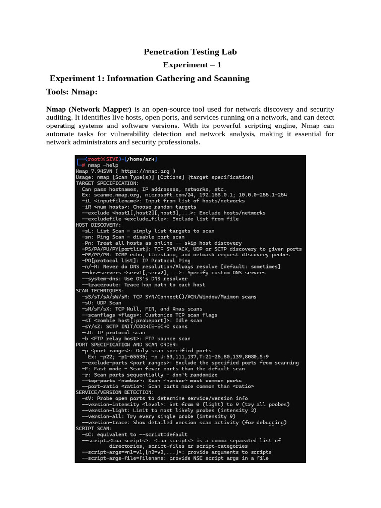 Network Scanning & Recon Tools | PDF | Security | Computer Security