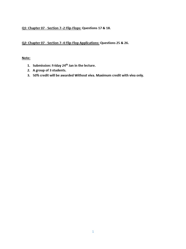 Assignment 2 DLD F24 | PDF