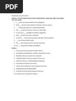 Class 8 Modals Worksheet | PDF