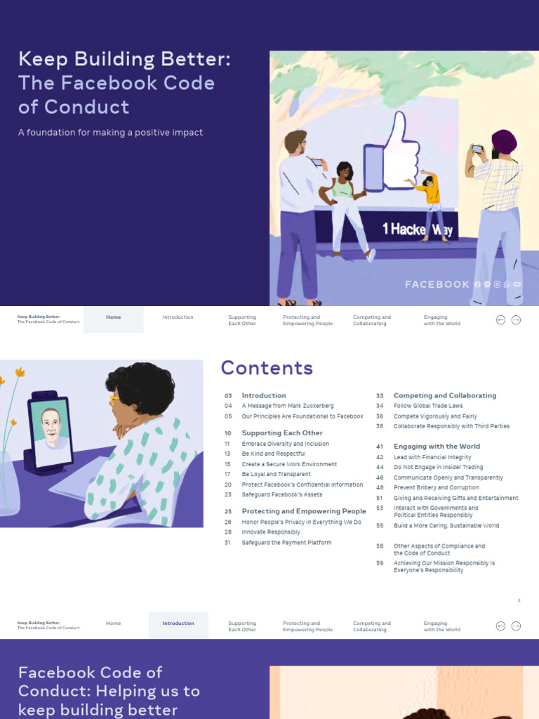 Facebook Code: Employee Guide | PDF | Facebook | Social Exclusion