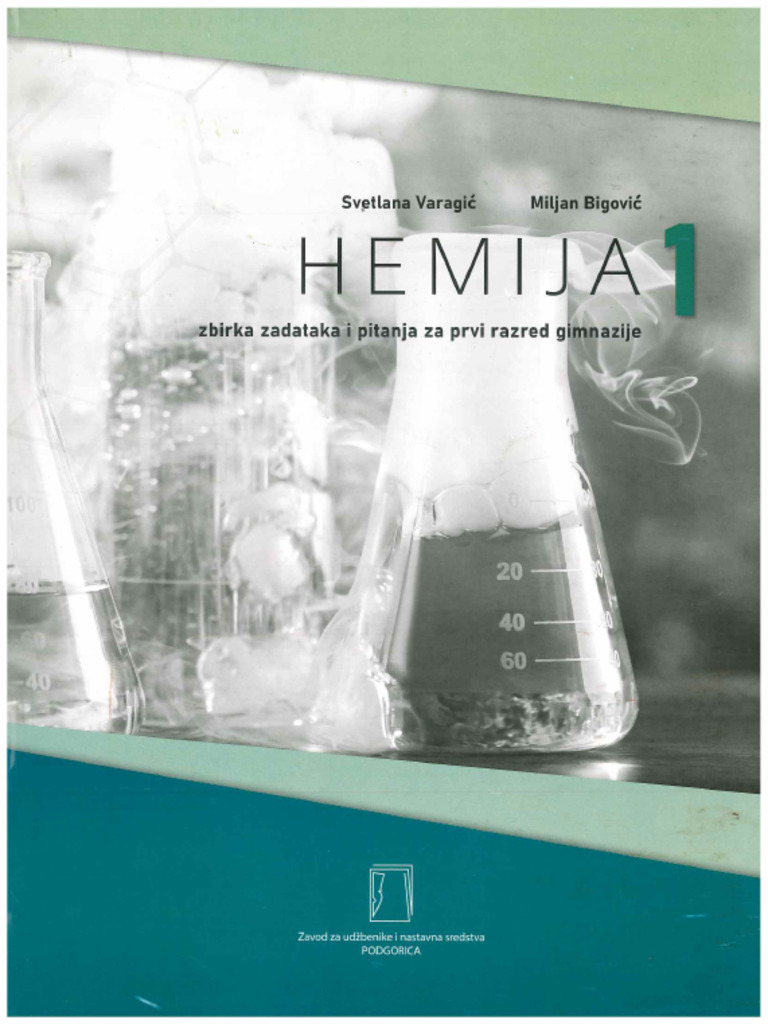 9-Hemija 1 Zbirka Zadataka 2024 | PDF
