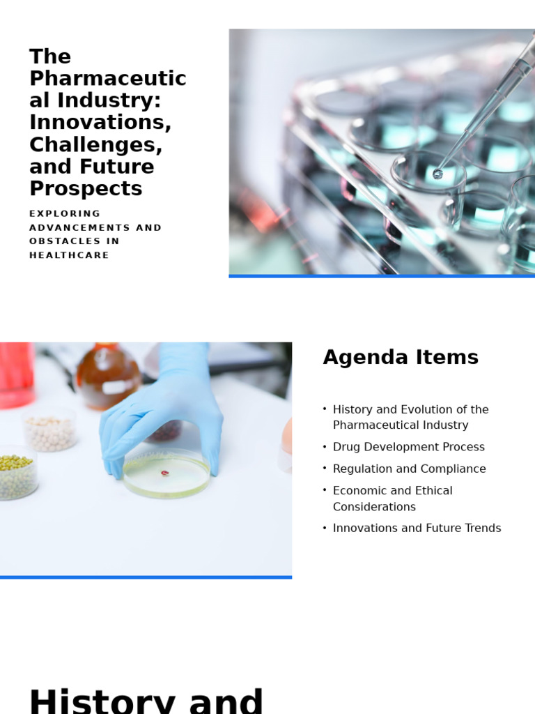 Pharmaceutical Industry: Trends & Challenges | PDF | Clinical Trial ...