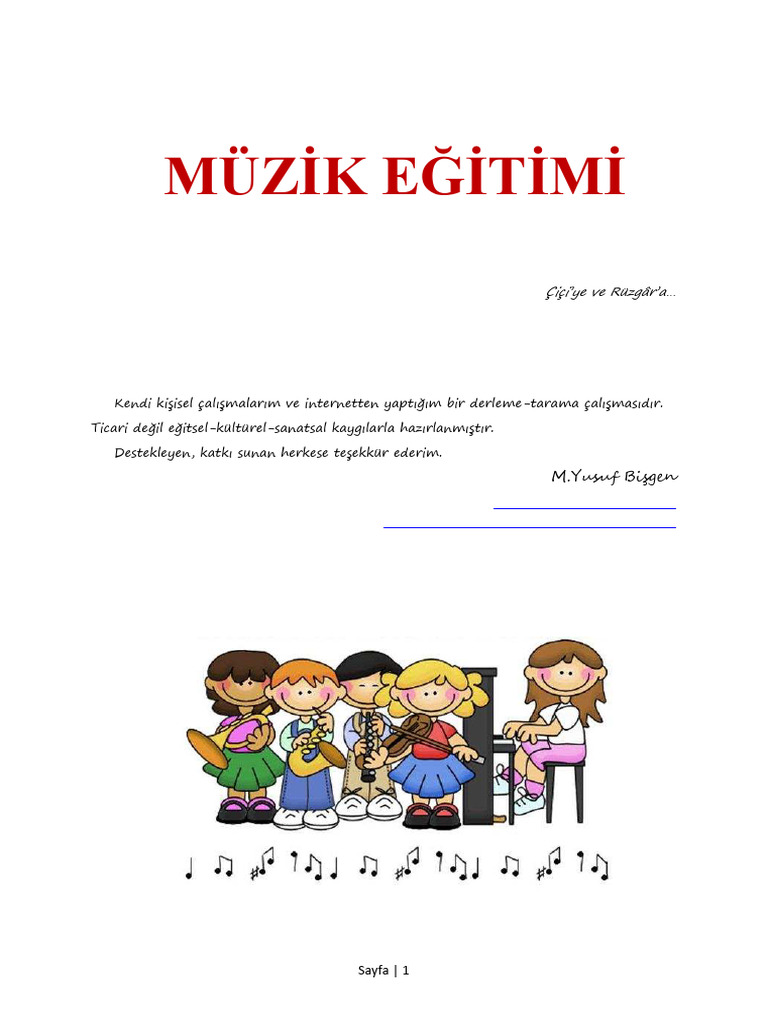 MUZIK_EGITIMI_KAYNAK_DERS_NOTLARI | PDF