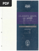 BV Rules for Steel Ship Classification | PDF | Ships | Shipping