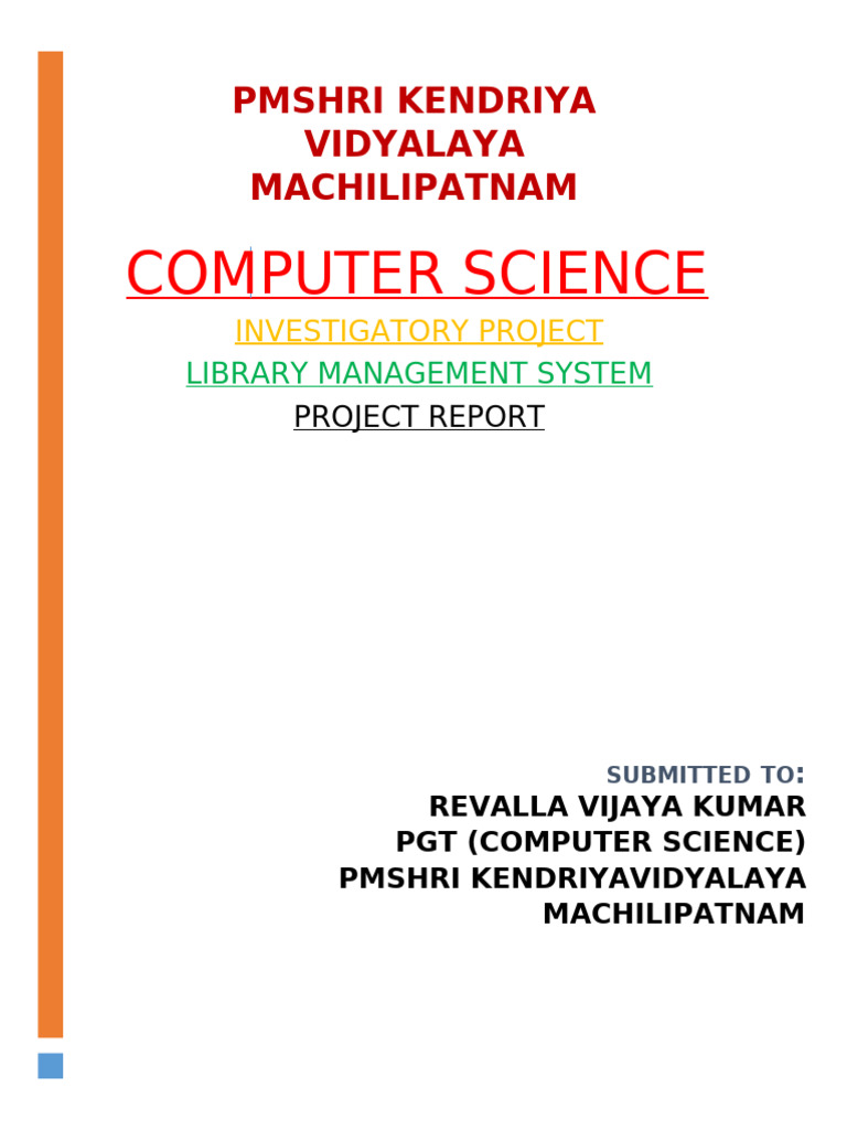 Cs Project | PDF | Microsoft Excel | My Sql