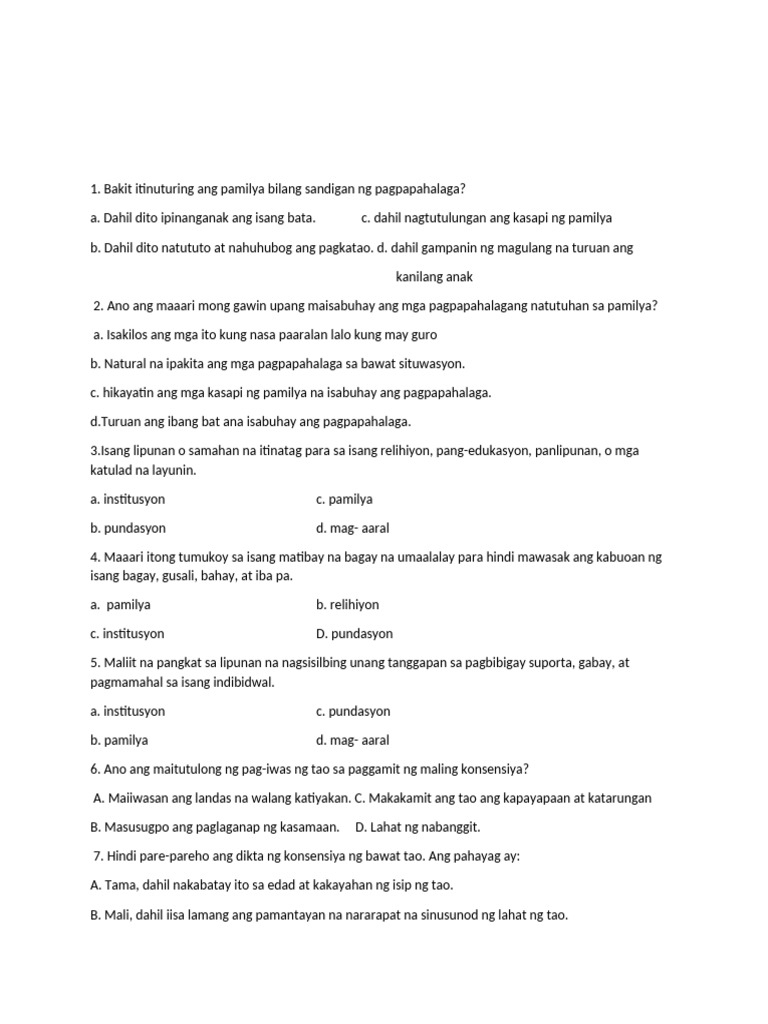 Grade7 Exam 2024 | PDF