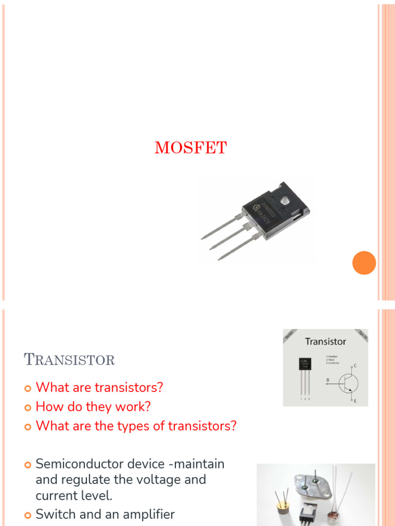 mosfet | PDF | Field Effect Transistor | Mosfet