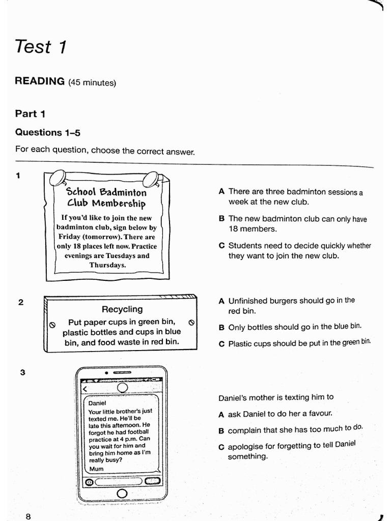 1-Test 1 | PDF