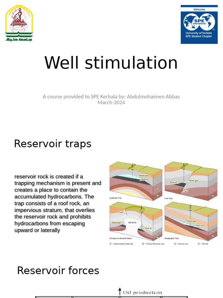 Well Stimulation | PDF | Pressure | Petroleum Reservoir