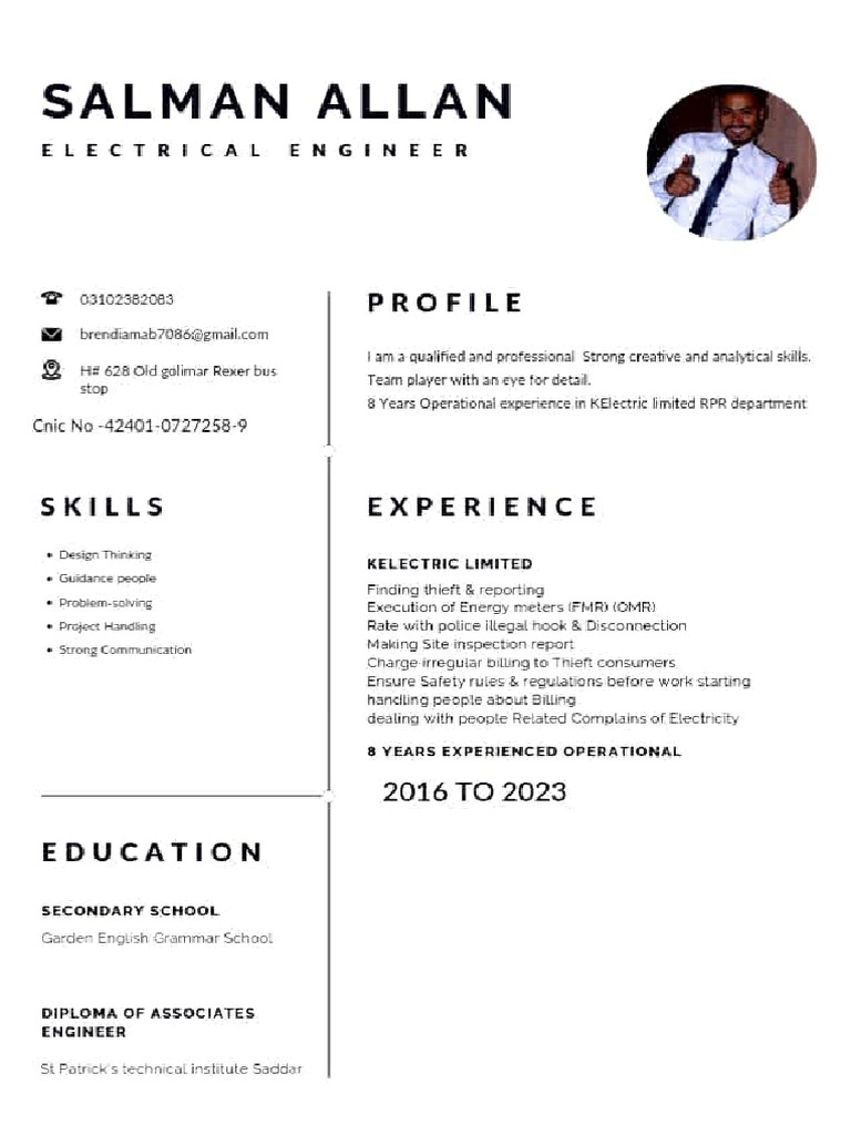 Salman Allan Resume | PDF