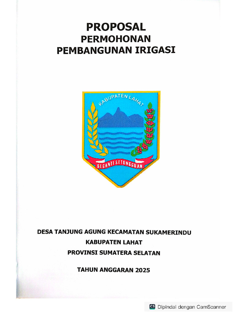 Proposal Irigasi (2) | PDF