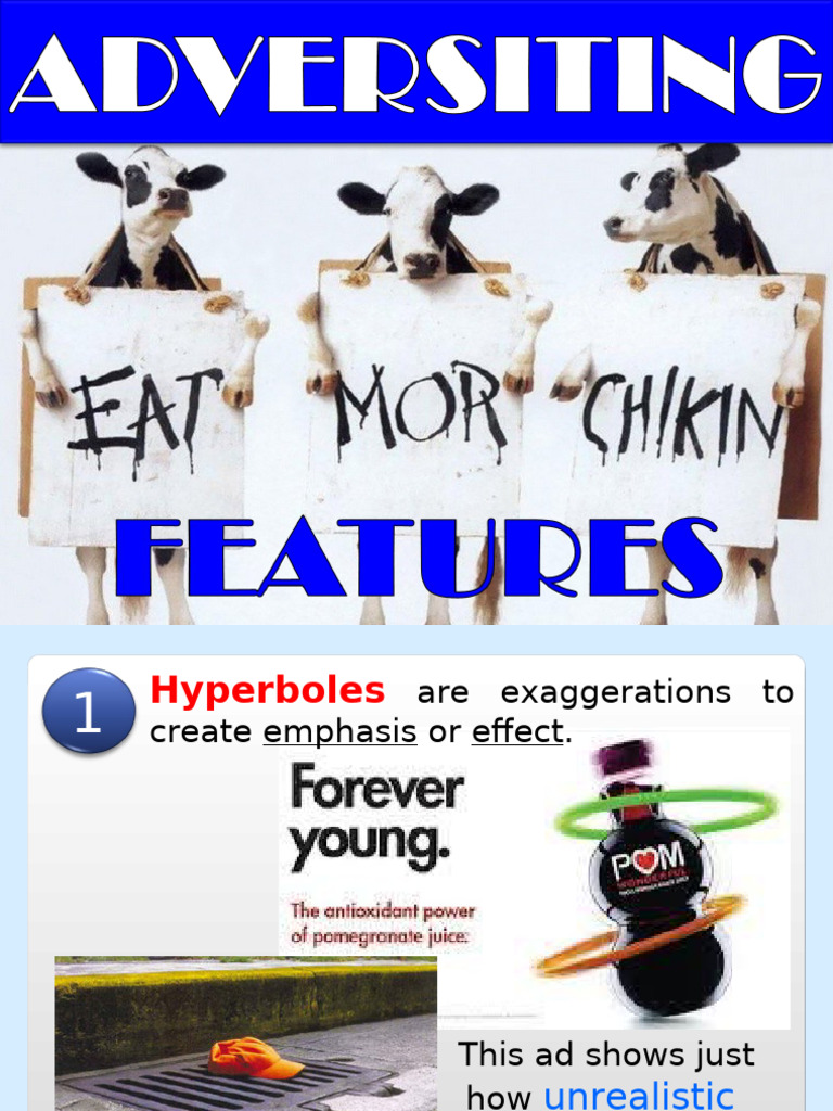 Advertising Language Features CLT Communicative Language Teaching ...