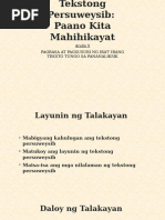 Halimbawa NG Tekstong Persuweysib | PDF