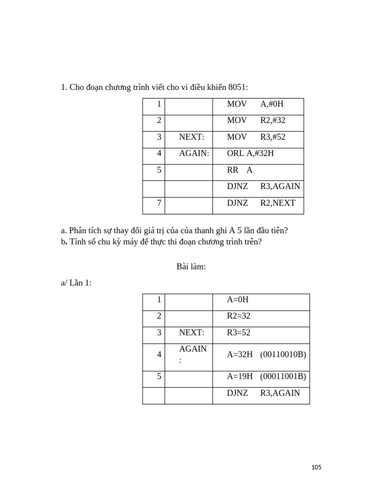 Đề Cương Ôn Tập VDK | PDF