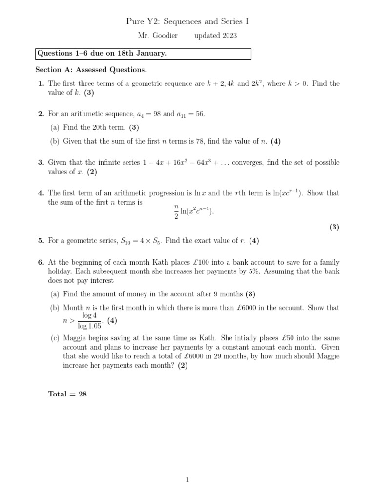A_Level_Pure_Y2_Chapter_3_Sequences_and_Series_1 (2) | PDF | Numbers | Mathematics
