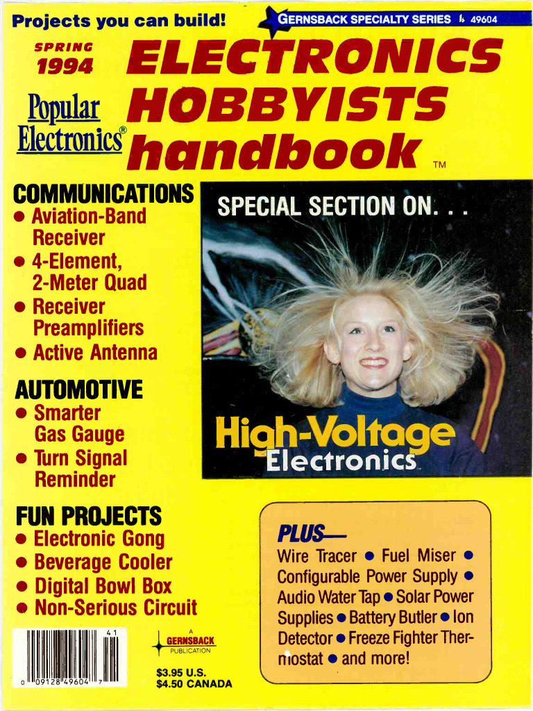 Electronic Hobbyist Handbook 1994 Spring | PDF | Capacitor | Electrical ...