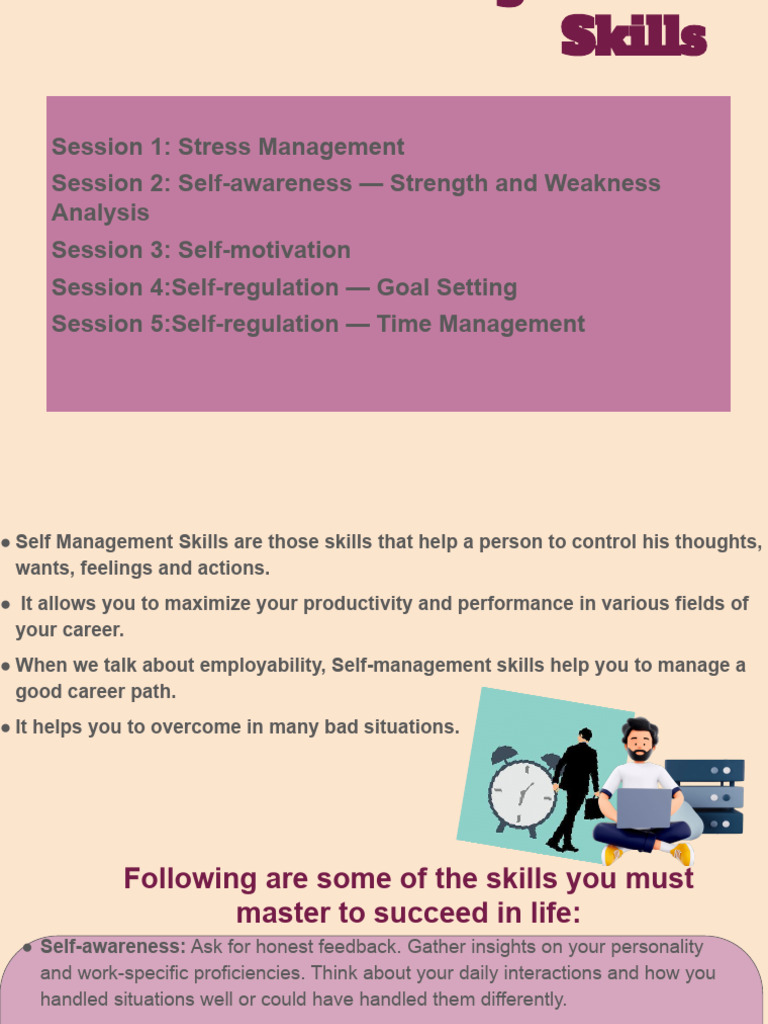 PART A_UNIT 2 SELF MANAGEMENT SKILLS | PDF | Stress (Biology) | Stress Management