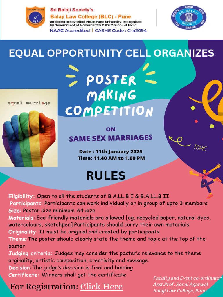 Same-Sex Marriage Poster Competition | PDF