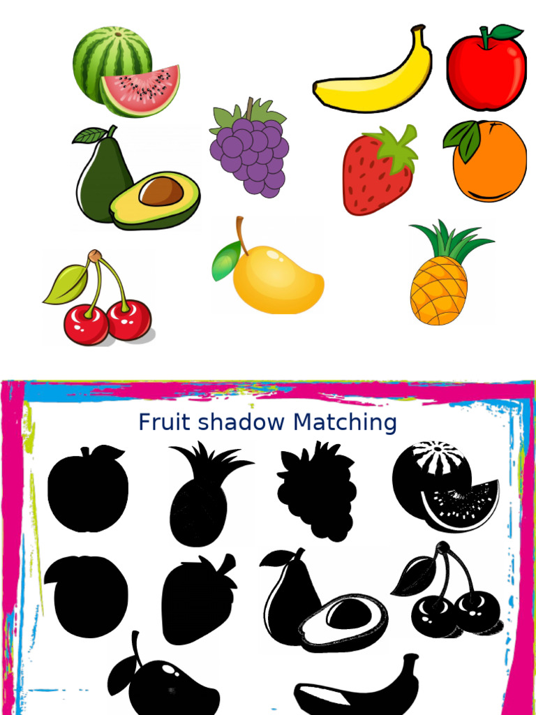 Fruit Shadow Matching | PDF