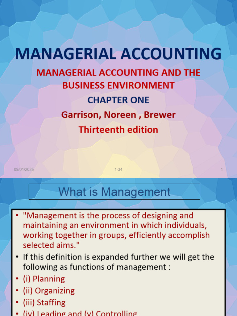 PMBA - ACT 5313 - Summer - 2024 - MGT Acc. Chapter 1 - Final - Dhaka and Gazipur Campus - 09-01 ...