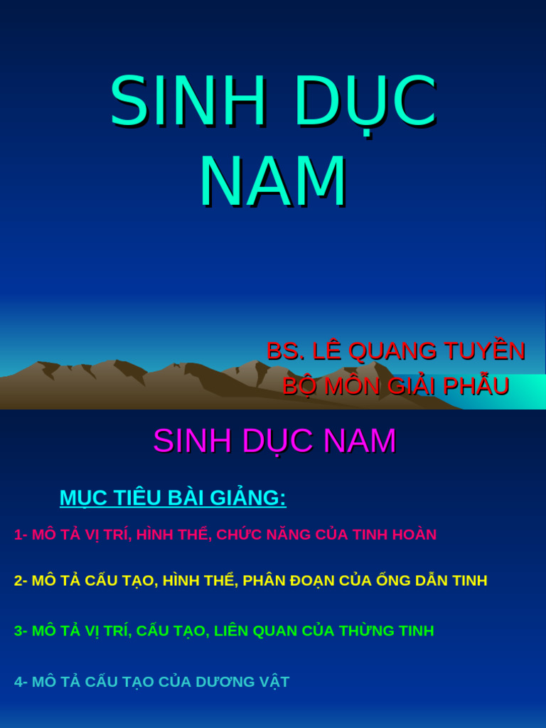 Sinh D C Nam | PDF