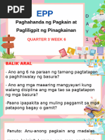 Banghay Aralin Sa Epp IV | PDF