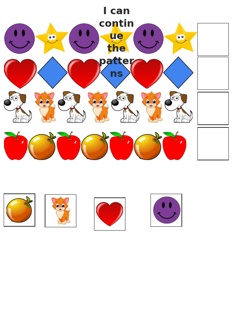 I Can Continue Patterns | PDF