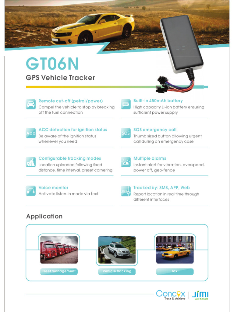 spesifikasi-new-gt06n | PDF