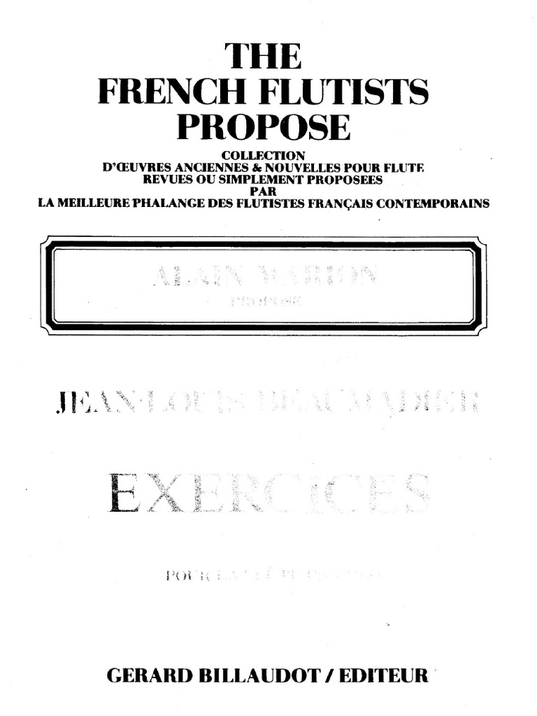 Metodo per Ottavino Francese Beaumadier | PDF