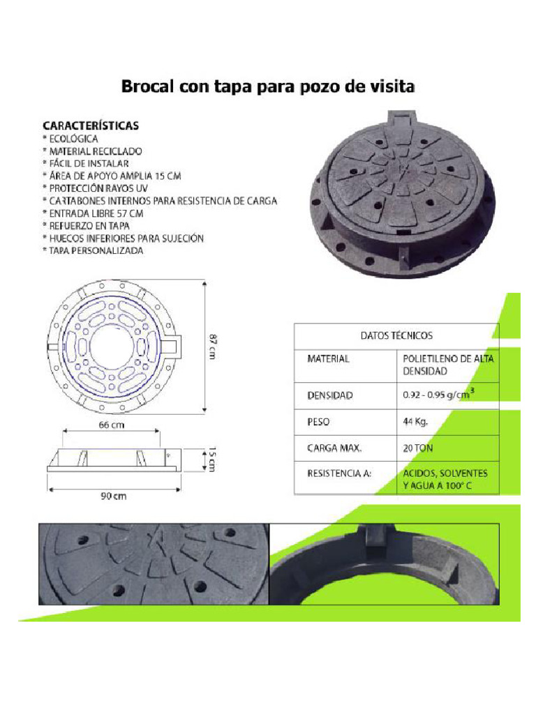 Ficha Tec. Brocal Pesado | PDF