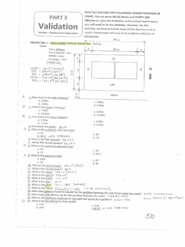 PROJ.01 - TWO-STOREY DUPLEX HOUSE (R2) | PDF