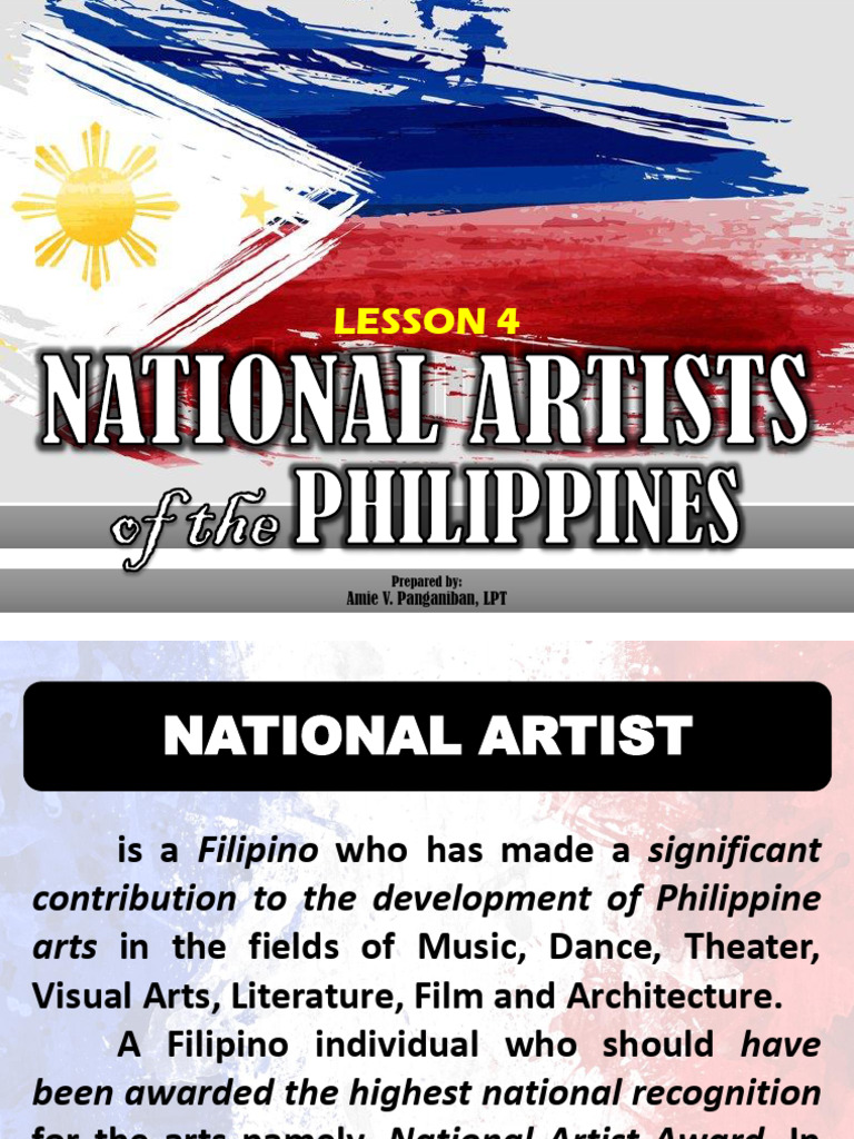 National Artists of the Philippines Overview | PDF | Philippines