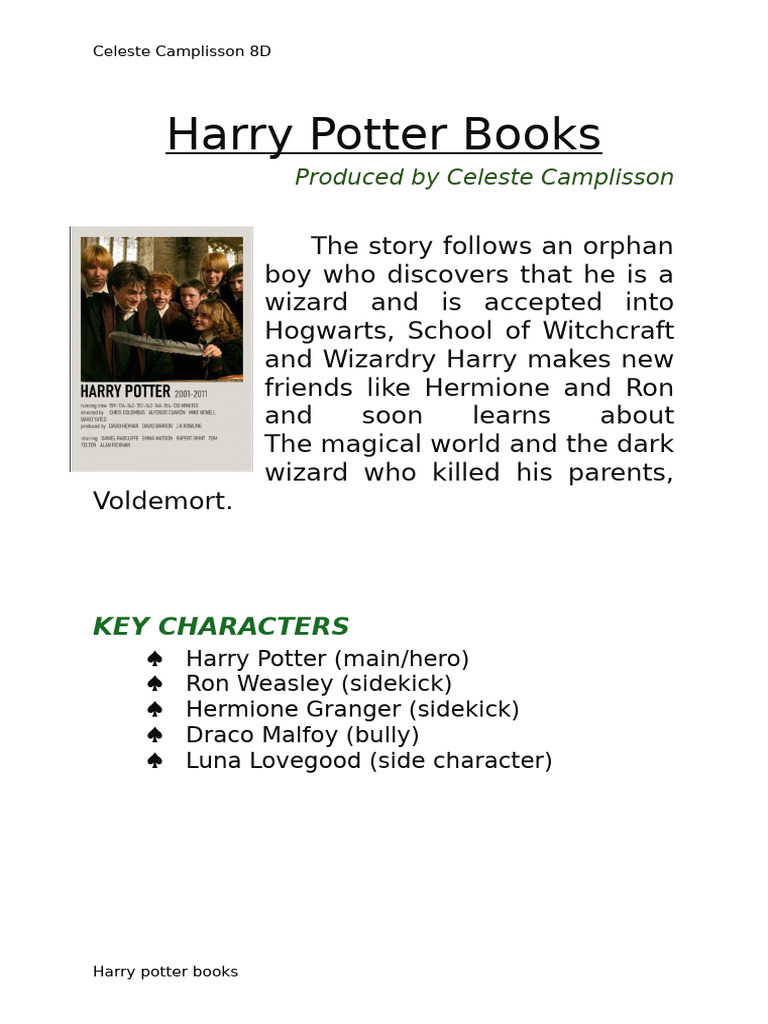 Harry Potter Books | PDF
