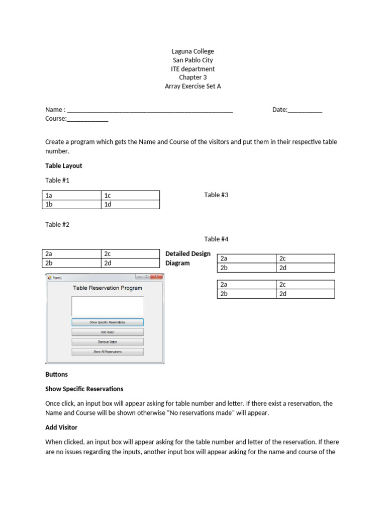 Chapter-3-Array-Exercise | PDF