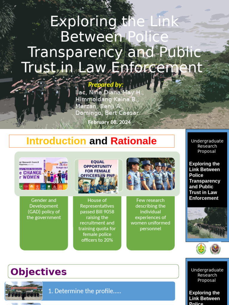 Sample Powerpoint For Proposal Defense | PDF | Equality Rights | Woman