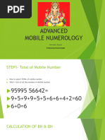 Mobile Numerology Master Sheet | PDF | Marriage