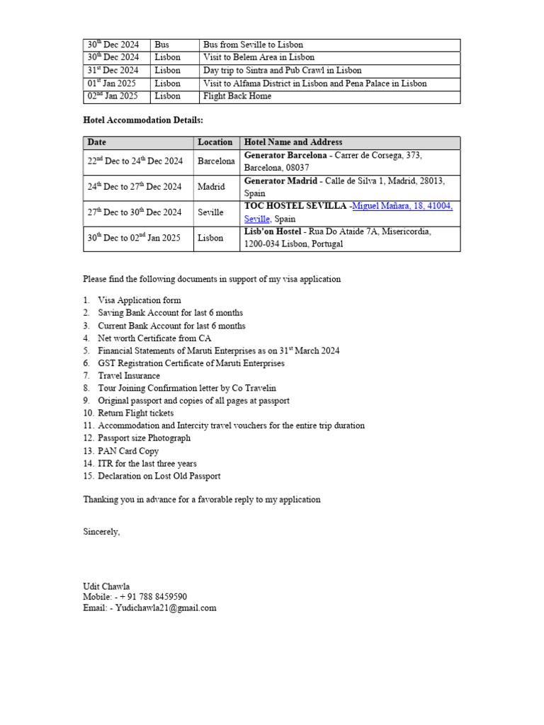 Udit Cover Letter Page 2 | PDF