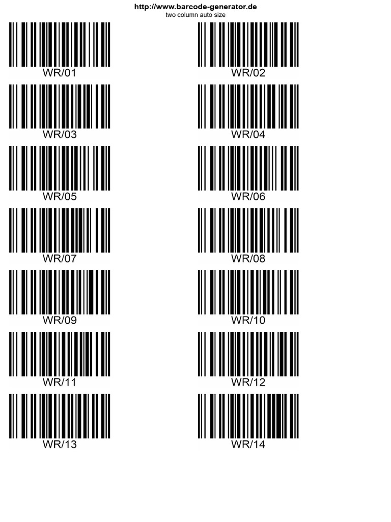 Free Barcode Generator Limitations | PDF
