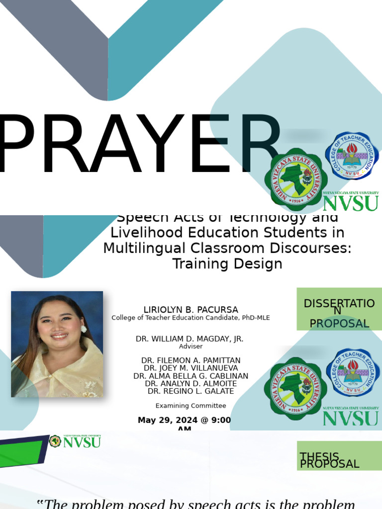 THESIS-PRESENTATION | PDF | Learning | Human Communication