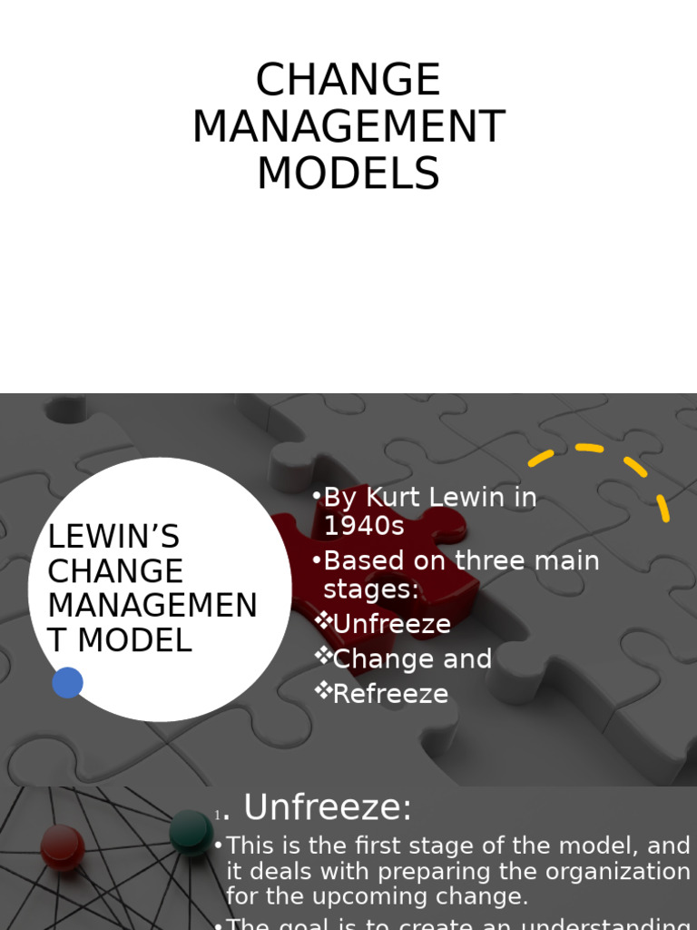 Change Management Models | PDF | Change Management | Leadership