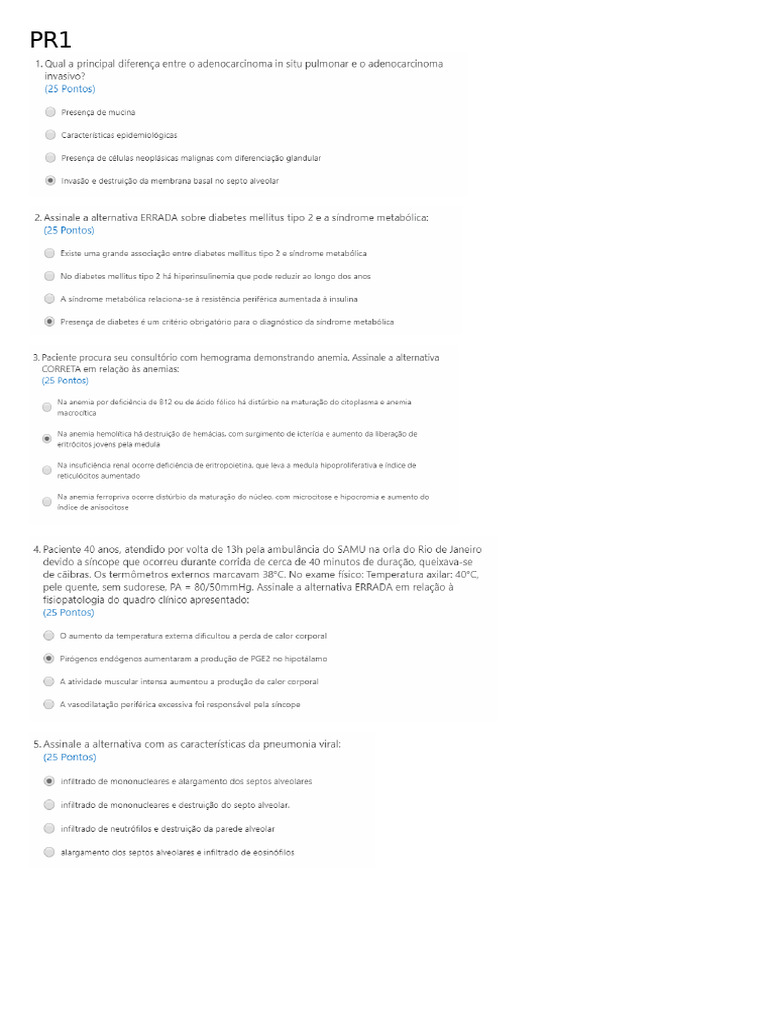 Cópia de PR1 Fisiopato | PDF