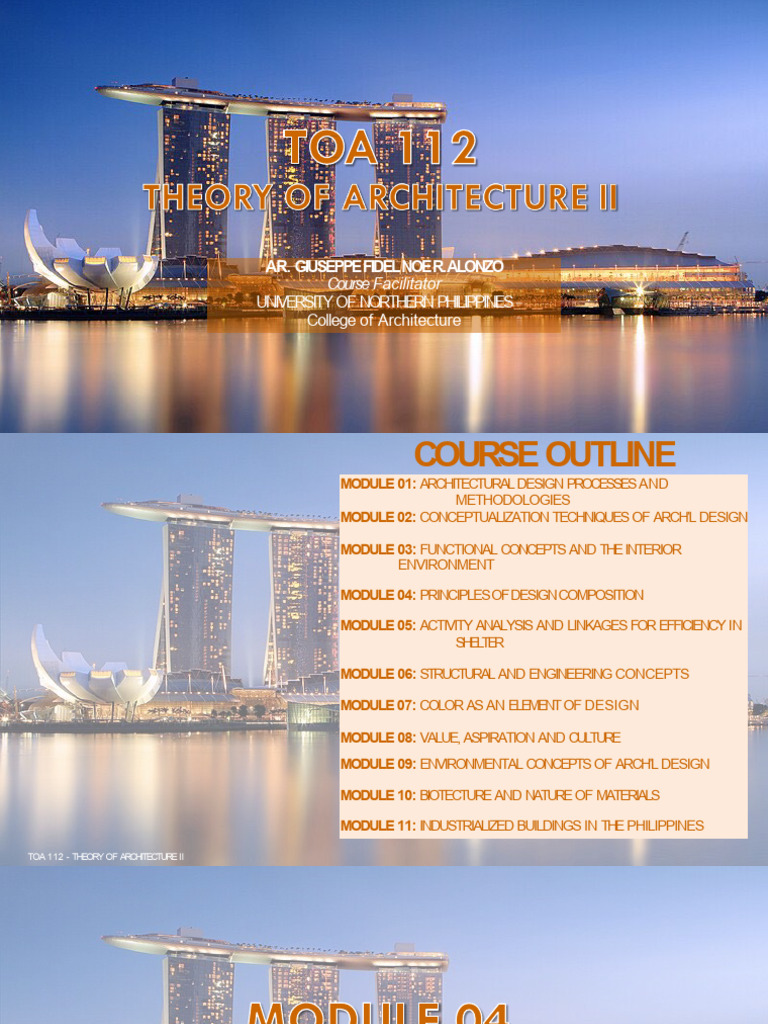 Architecture Design Principles | PDF | Composition (Visual Arts) | Rhythm