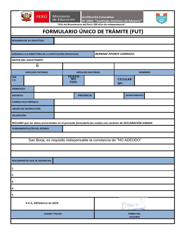 FUT-SAM 2022 - IE ANTÚNEZ DE MAYOLO | PDF