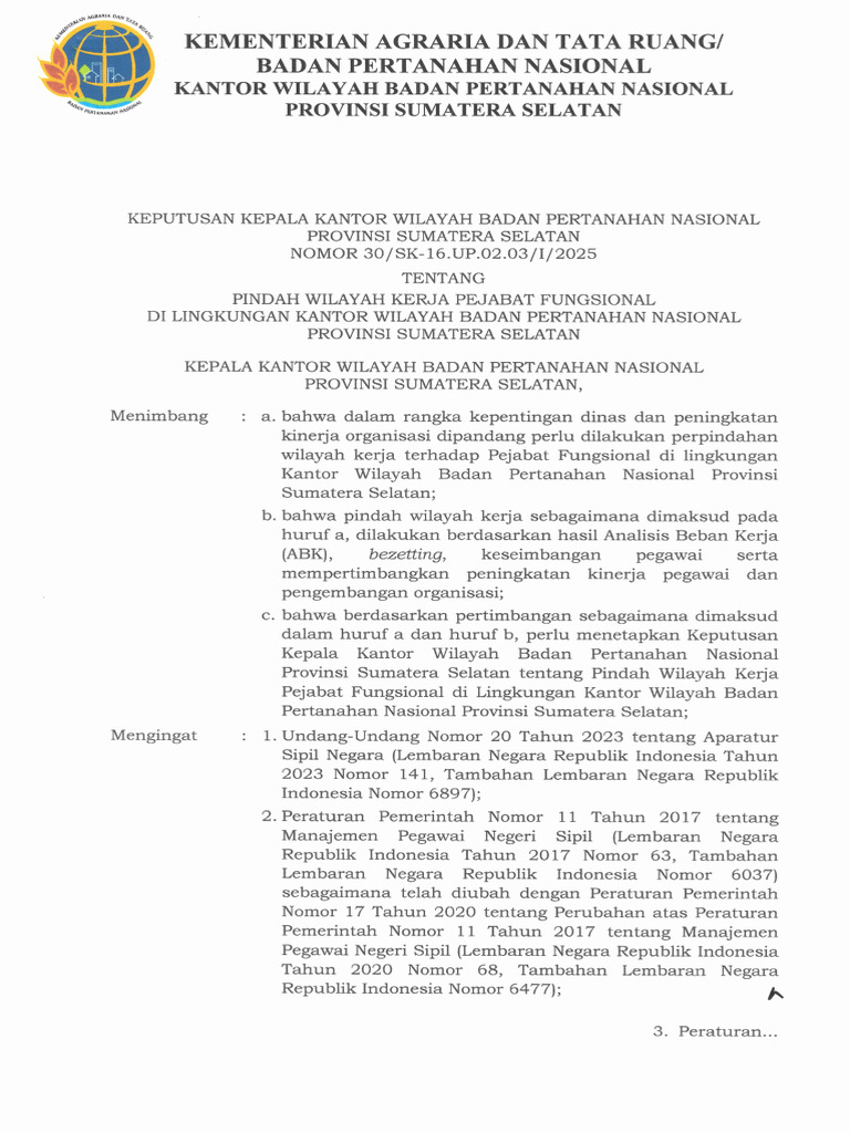 SK JABATAN FUNGSIONAL TMT 3 FEB_250131_122528 | PDF