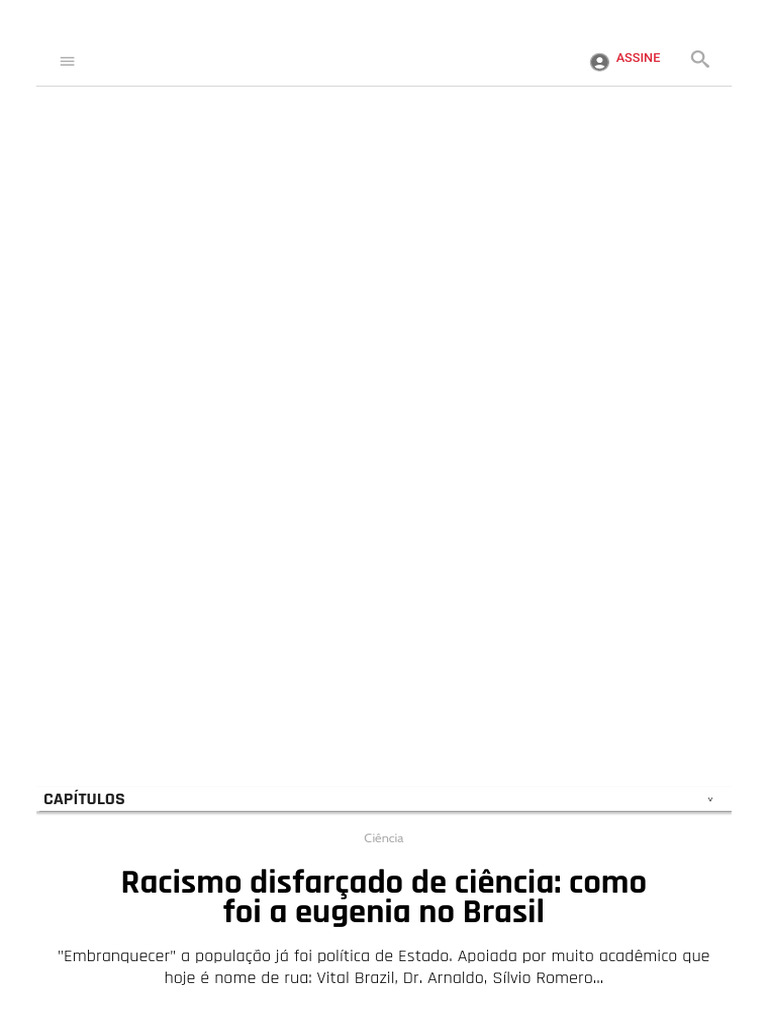 Racismo disfarçado de ciência_ como foi a eugenia no Brasil _ Super ...