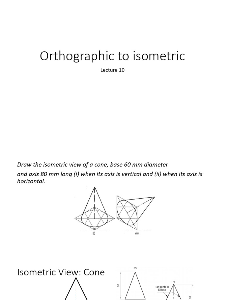 Isometric Drawing Techniques for Solids | PDF | Cartesian Coordinate ...