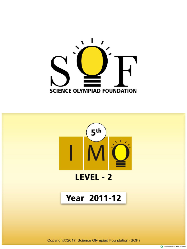 IMO Level 2 2012-2019 Class 5 | PDF