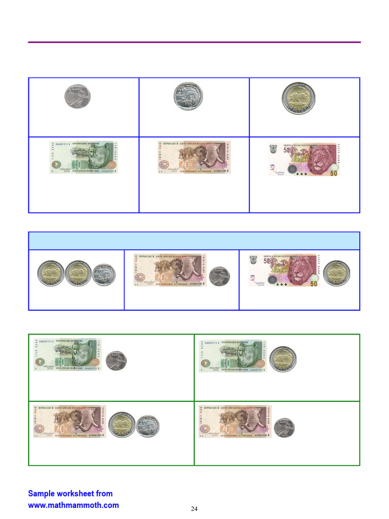 SA Money Rand | PDF | Typographical Symbols | International Trade