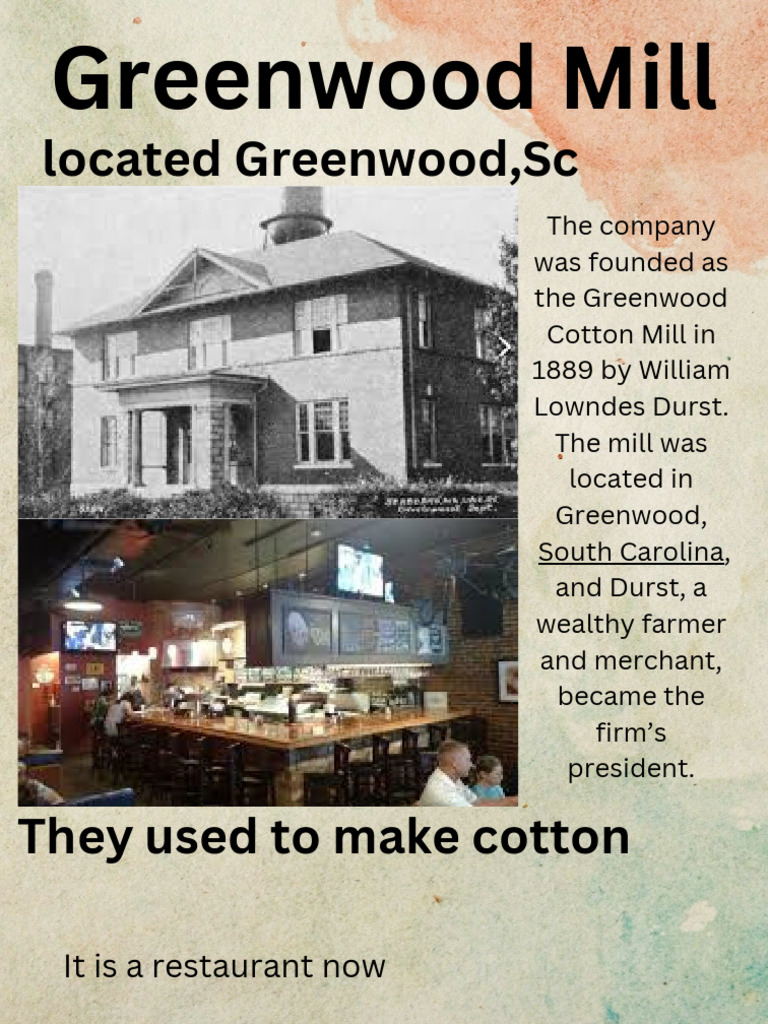 Greenwood Mill | PDF
